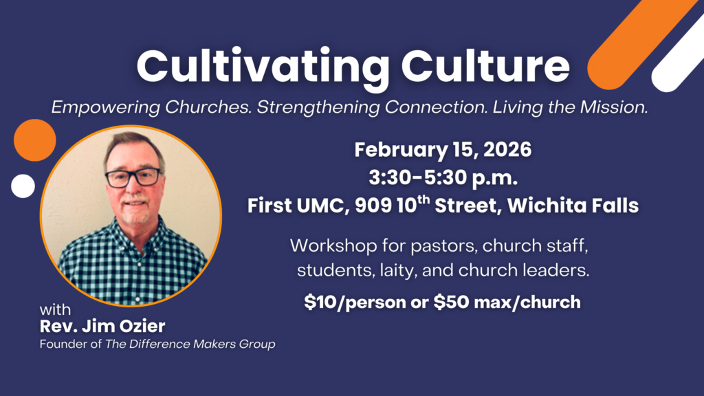 Cultivating Culture Workshop — First United Methodist Church of Wichita ...